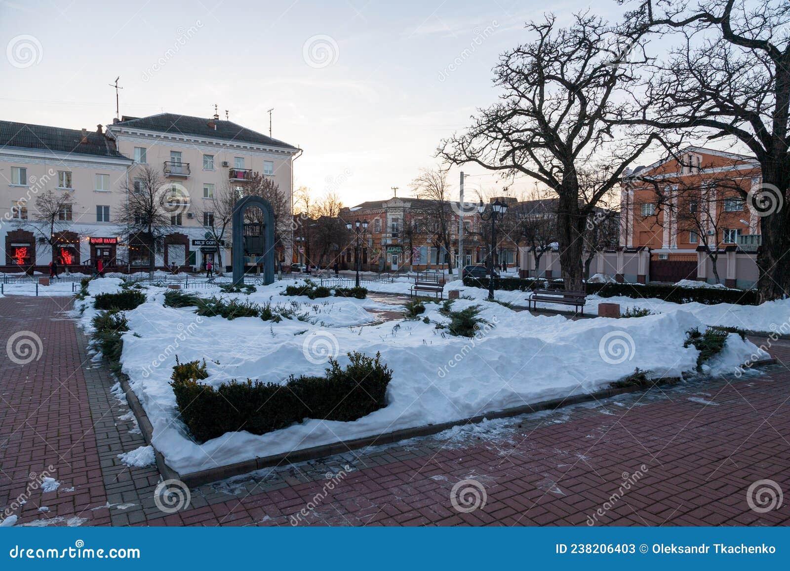 Monument To the First Tram in Kropyvnytskyi Editorial Stock Photo ...