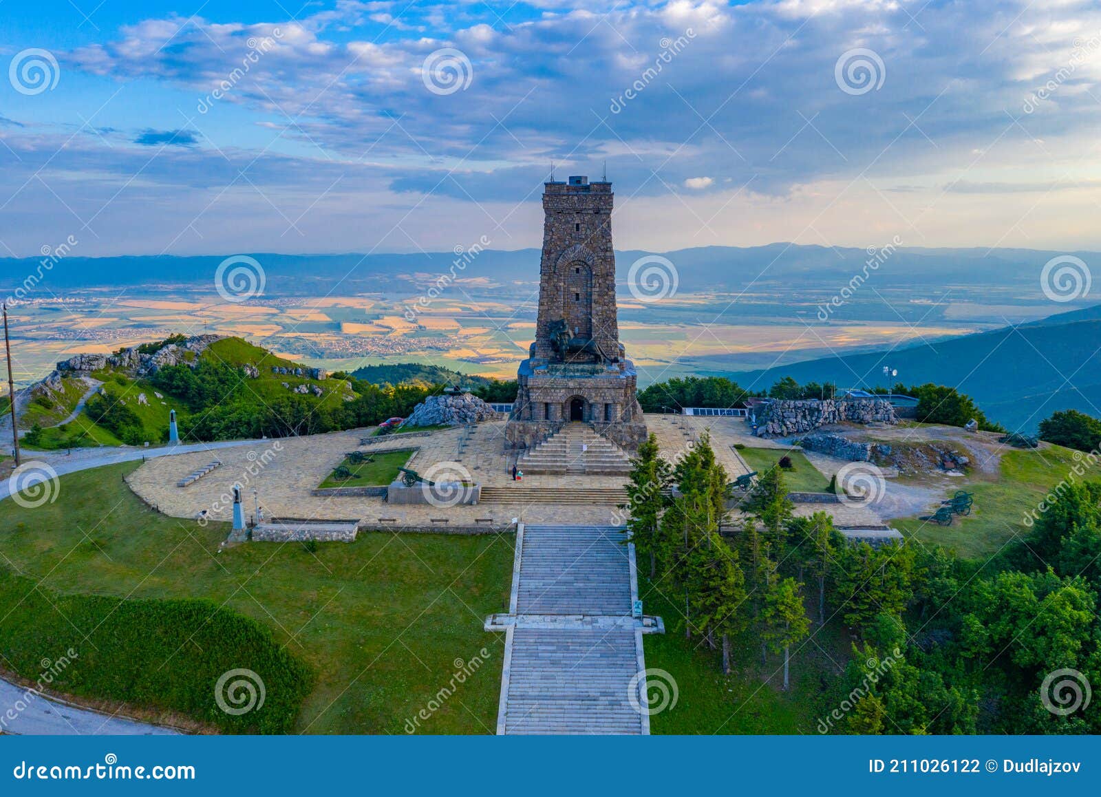 Monument To Freedom Commemorating Battle at Shipka Pass in 1877-1878 in ...