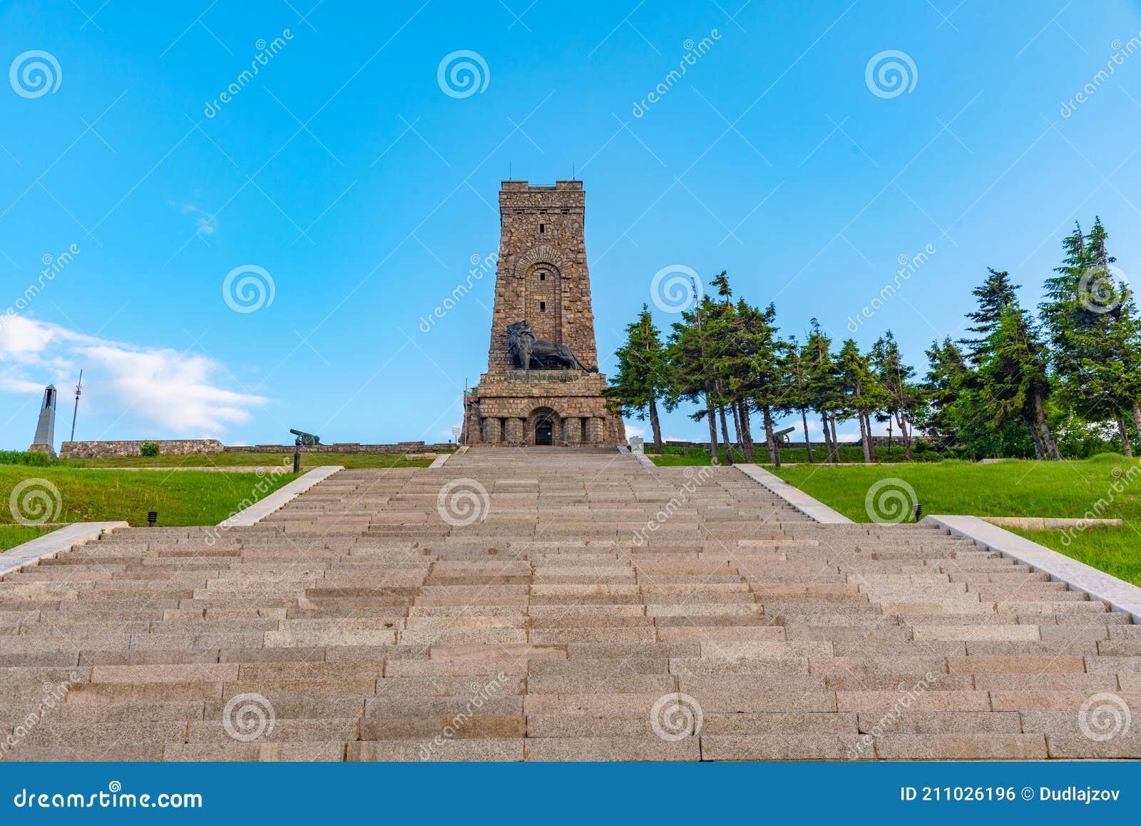 Monument To Freedom Commemorating Battle at Shipka Pass in 1877-1878 in ...