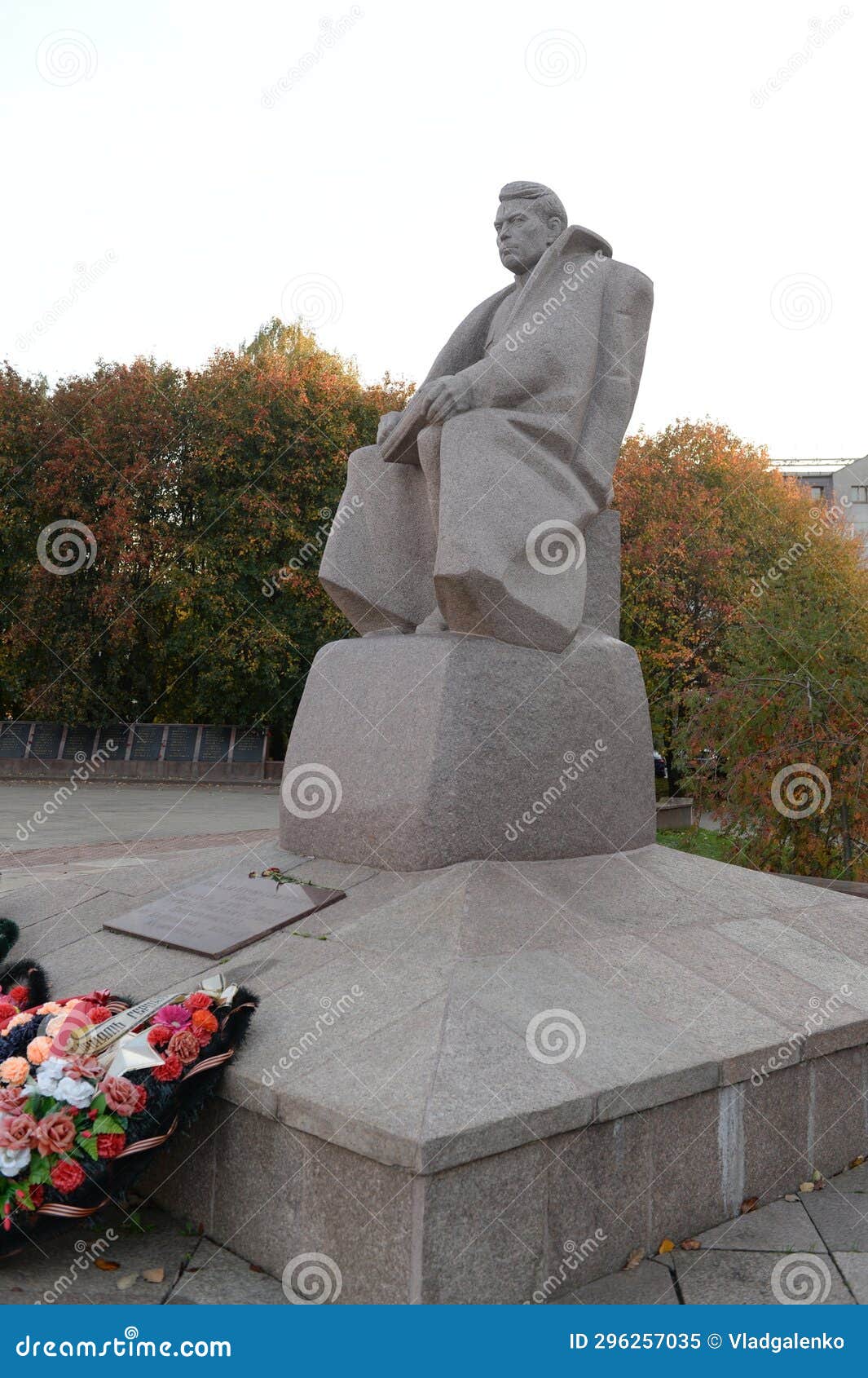 Monument To Marshal Alexander Vasilevsky in Kaliningrad Stock Image ... Monument To Marshal Alexander Vasilevsky in Kaliningrad Stock Image ...