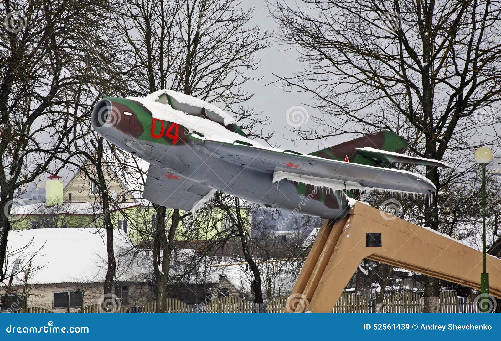 Monument To the Pilots in Vawkavysk. Belarus Stock Image - Image of ...