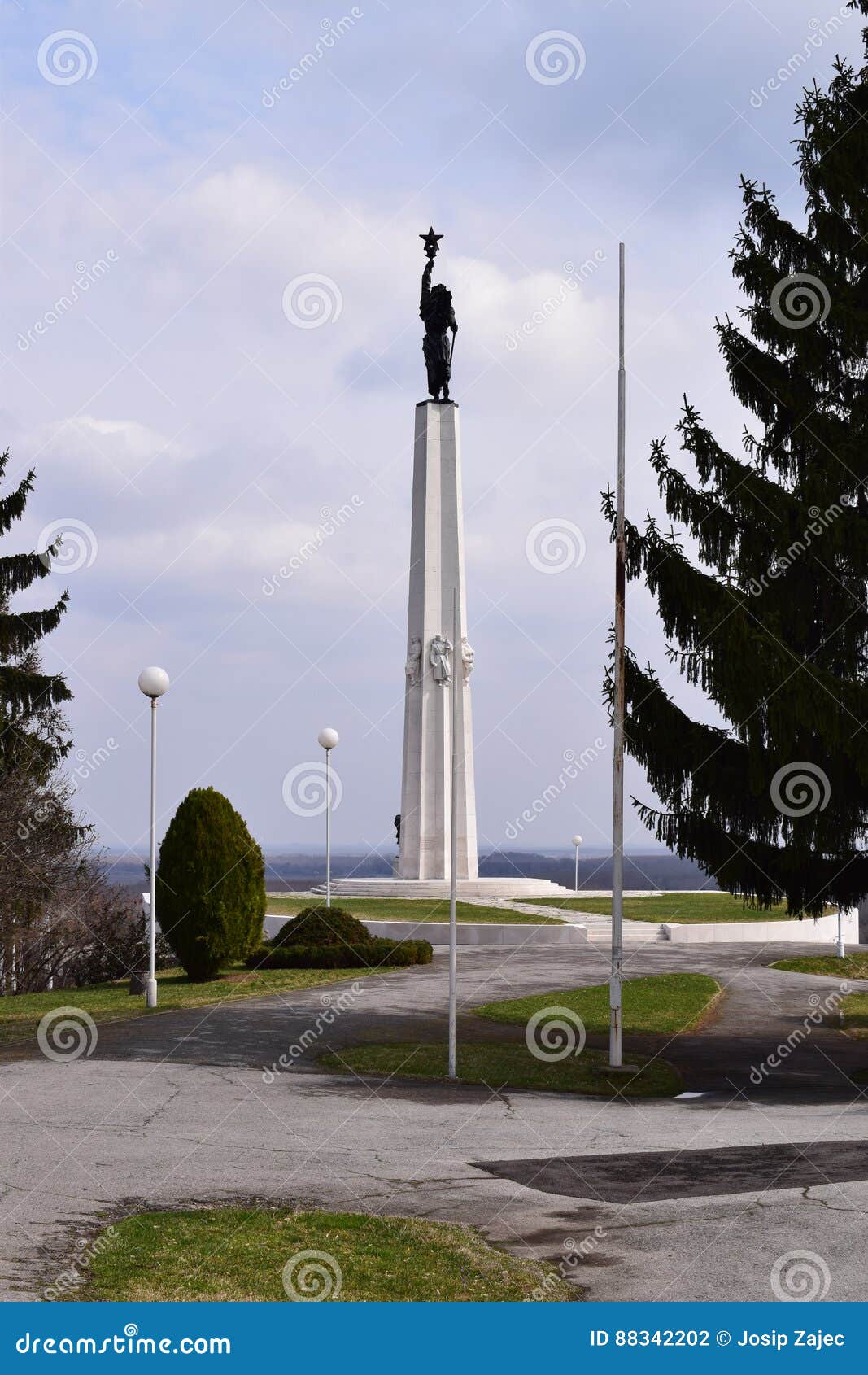 A Monument To the Red Army on the Occasion of the Battle of Batina from ...