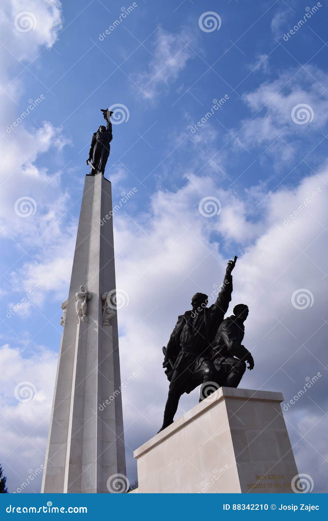 A Monument To the Red Army on the Occasion of the Battle of Batina from ...
