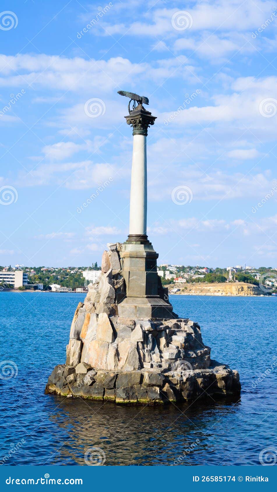 Monument To the Scuttled Ships Stock Photo - Image of remarkable ...