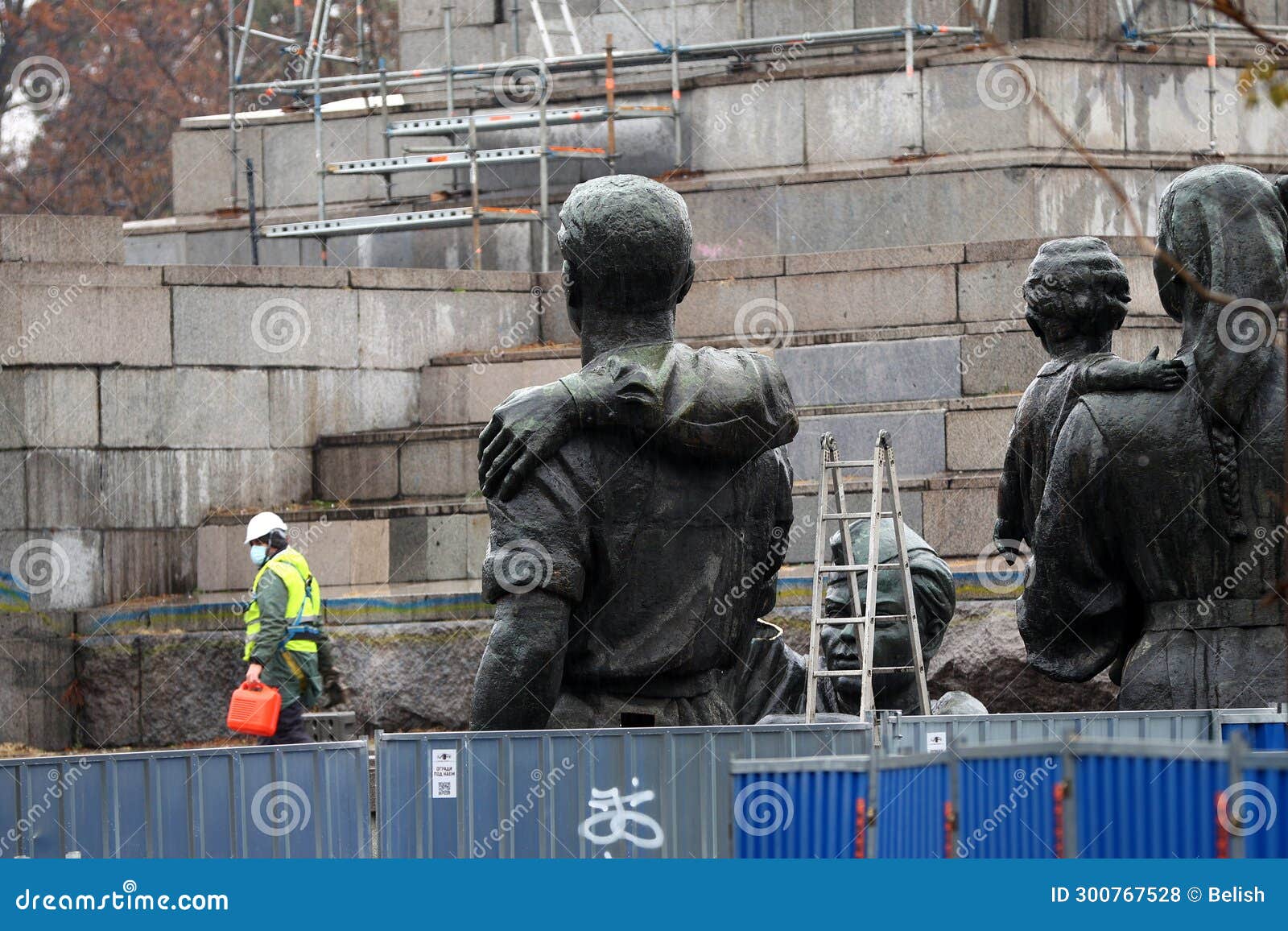 Monument To the Soviet Army in Sofia, Bulgaria Editorial Stock Photo ...