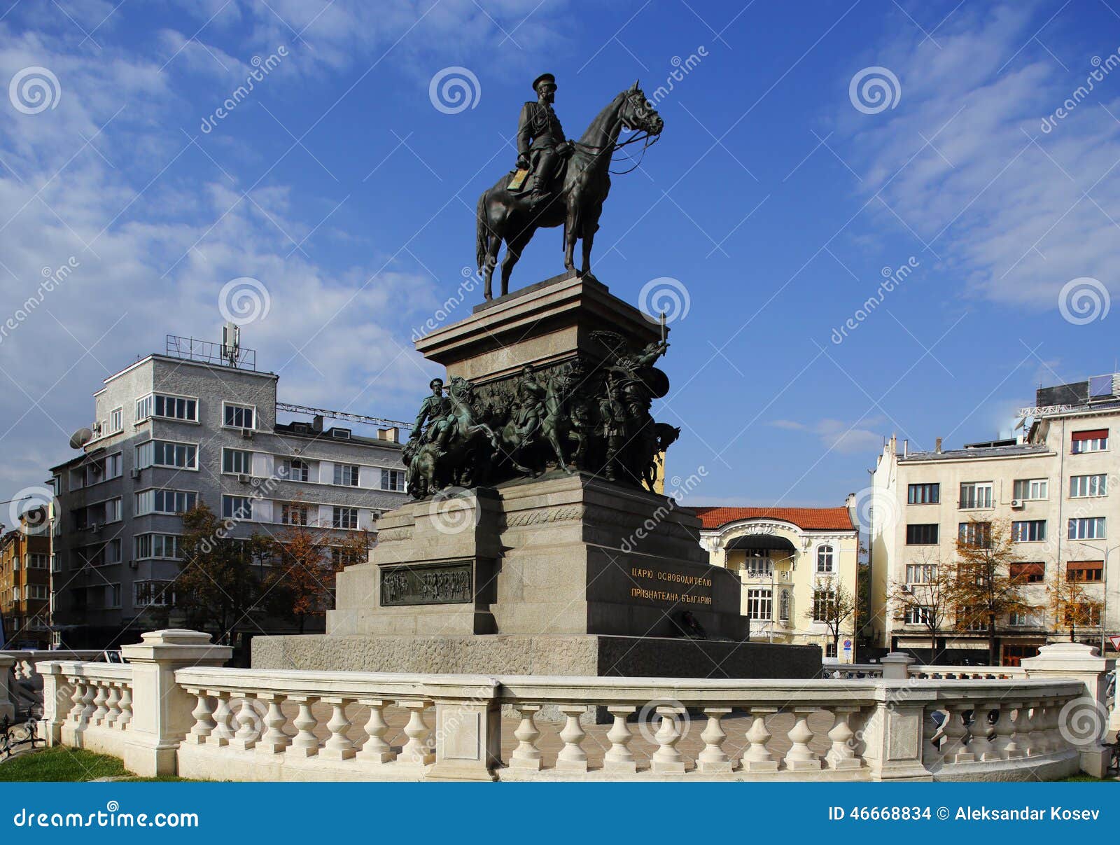 Monument To the Tsar Liberator Stock Photo - Image of bulgaria, europe ...