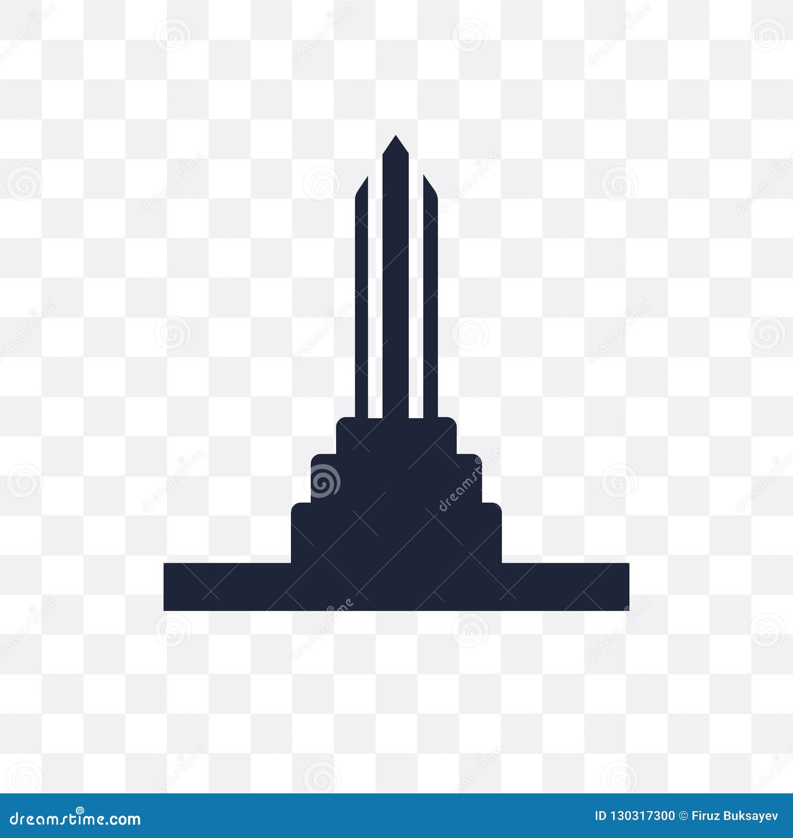 Monument Transparent Icon. Monument Symbol Design from Architect Stock ...