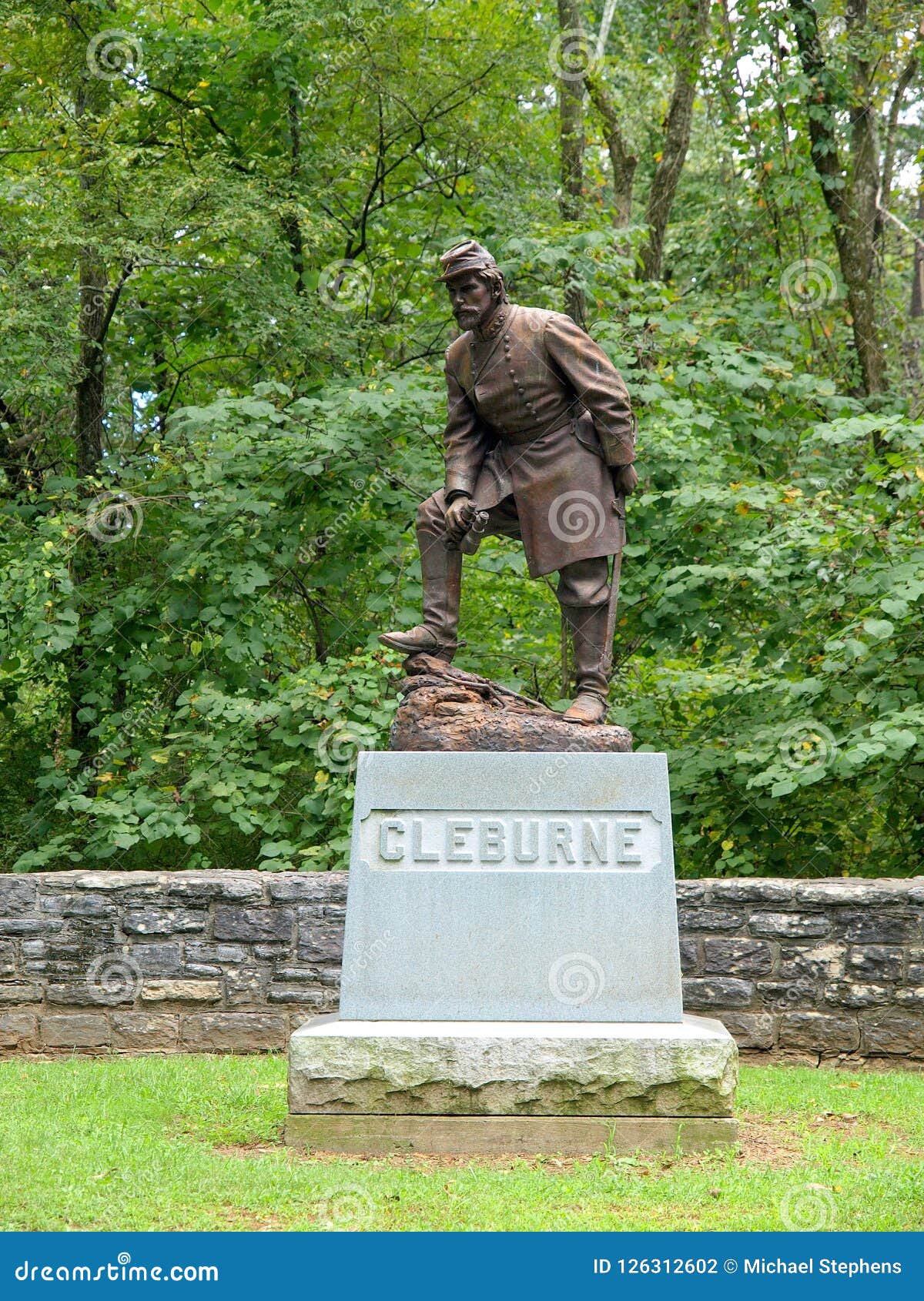 Monument Und Statue Von GEN Patrick Cleburne Redaktionelles ...