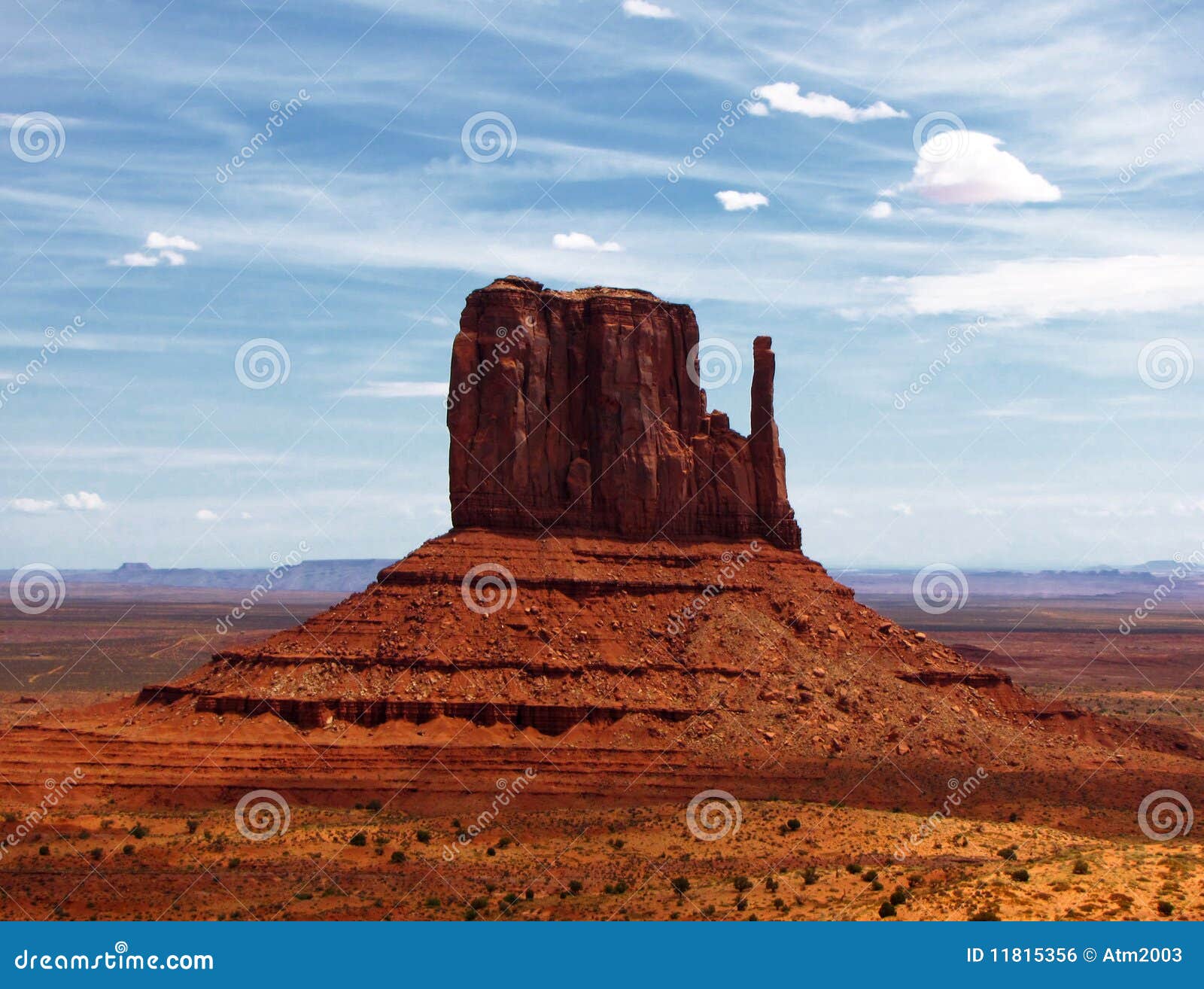 Monument Valley stock photo. Image of cloud, cliff, geography - 11815356