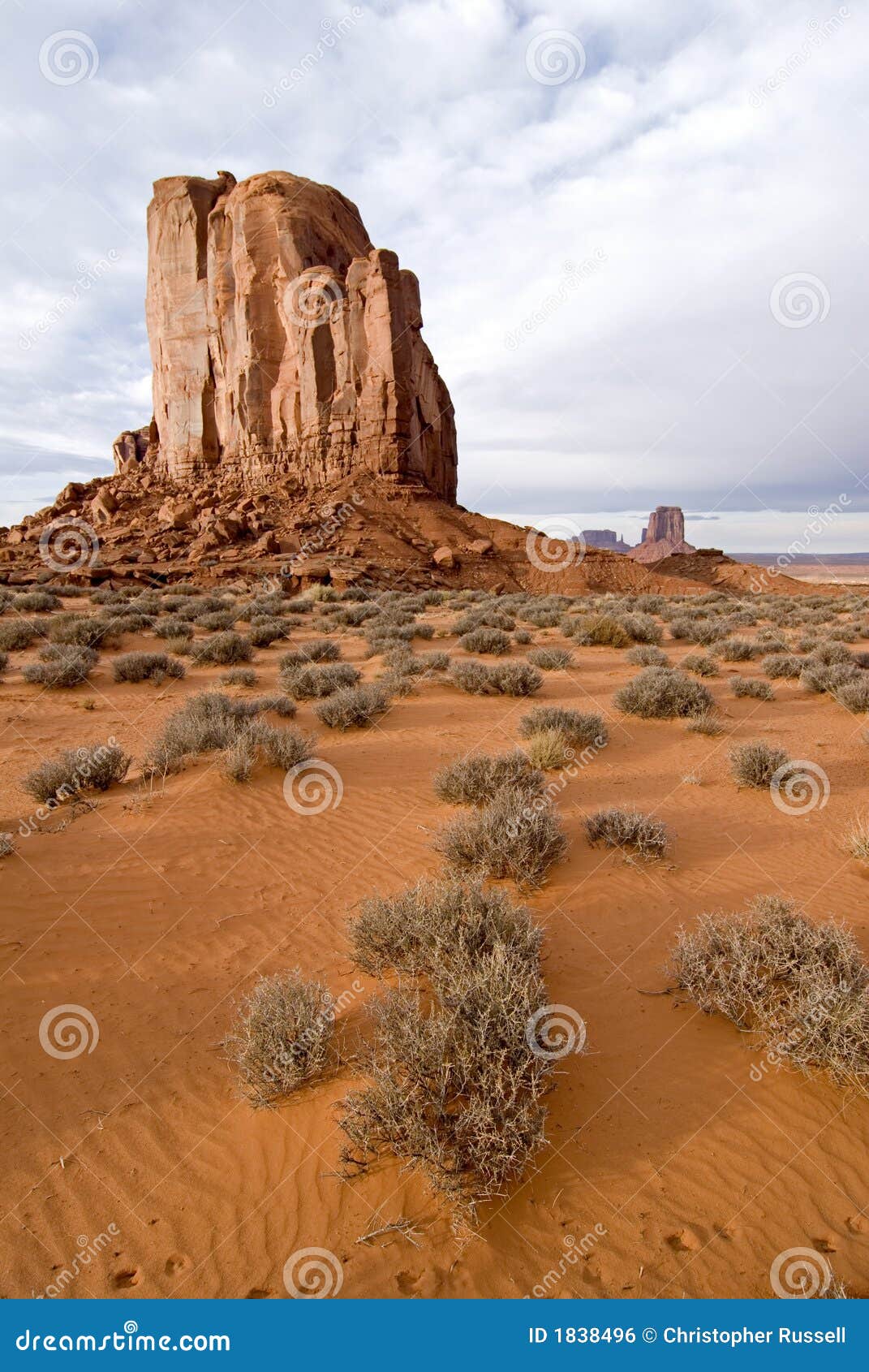 Monument Valley Desert Butte Stock Photo - Image of dune, rving: 1838496