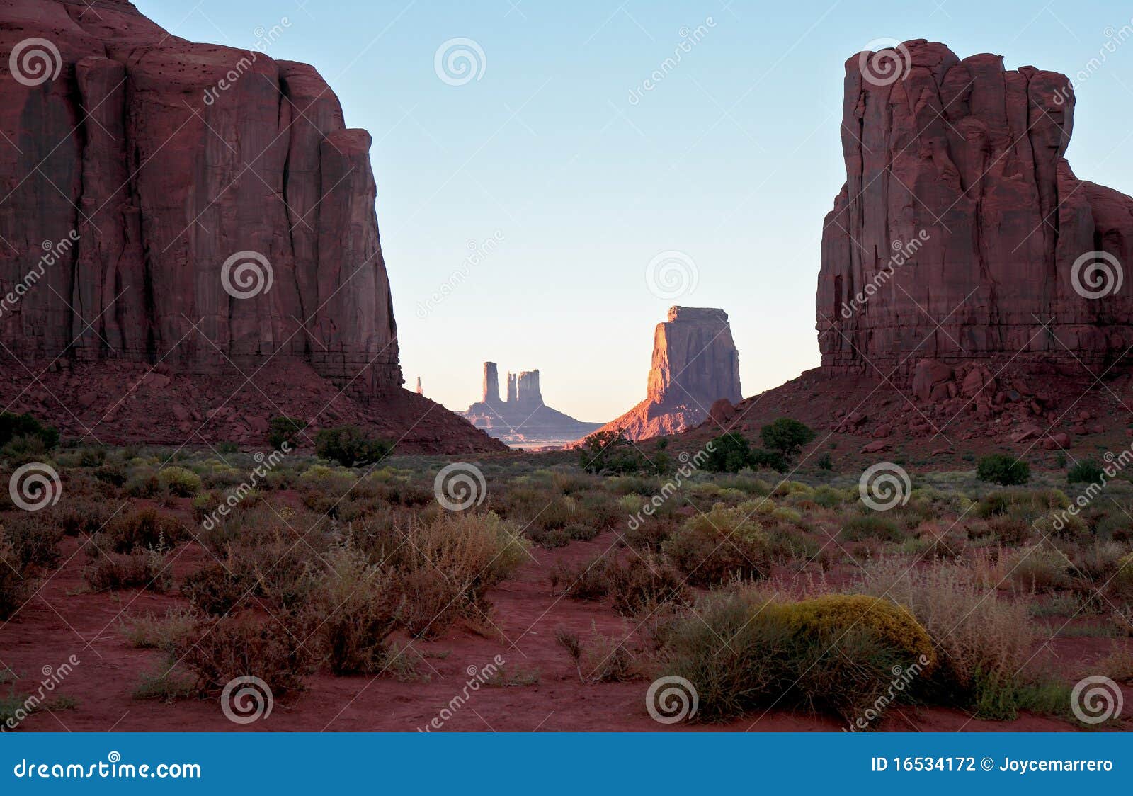 Monument Valley Landscape stock photo. Image of formation - 16534172