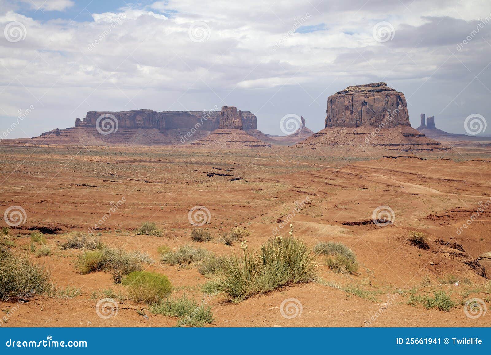 Monument Valley Landscape stock image. Image of cliffs - 25661941