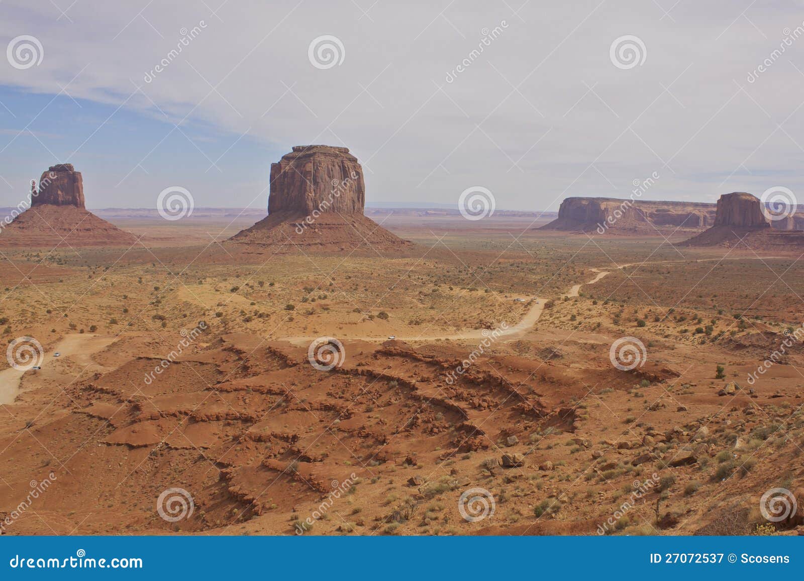 Monument Valley Landscape stock image. Image of rock - 27072537