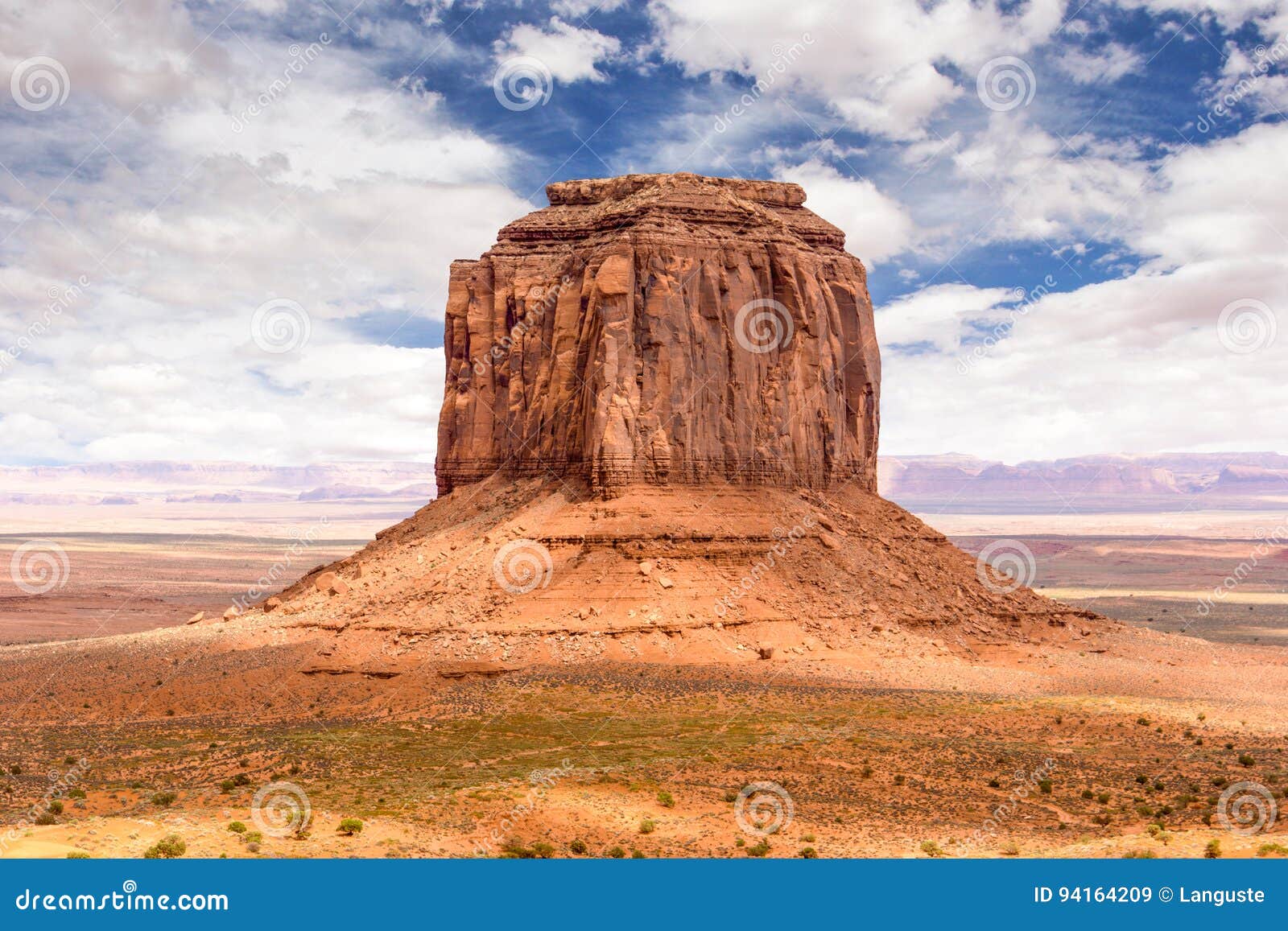 Monument Valley Merrick Butte USA America Stock Image - Image of ...