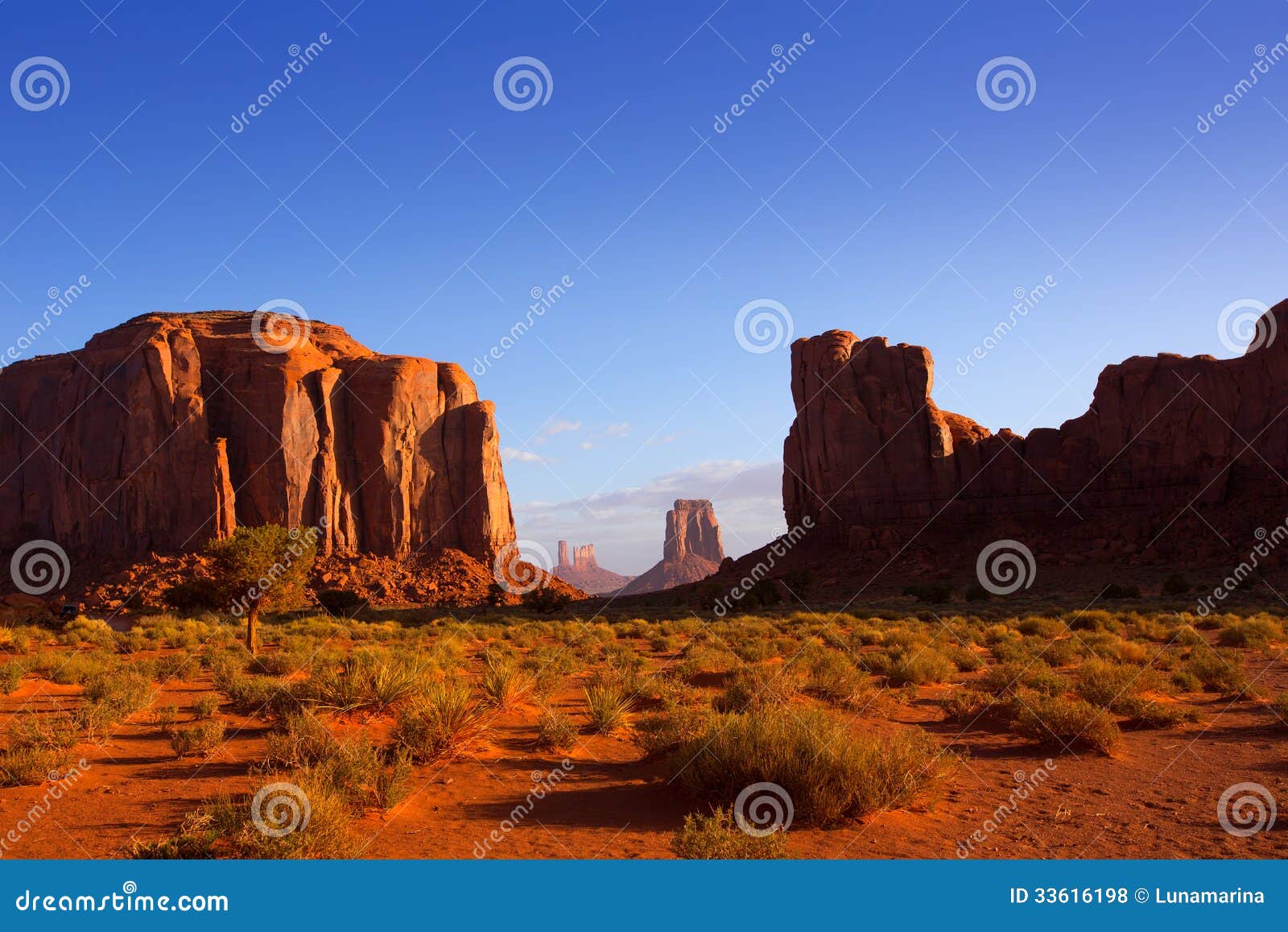 Monument Valley North Window View Utah Stock Photo - Image of native ...