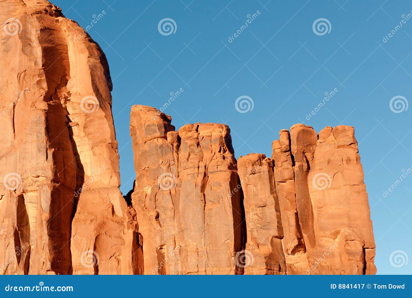 Monument Valley Rocks stock image. Image of bright, structure - 8841417