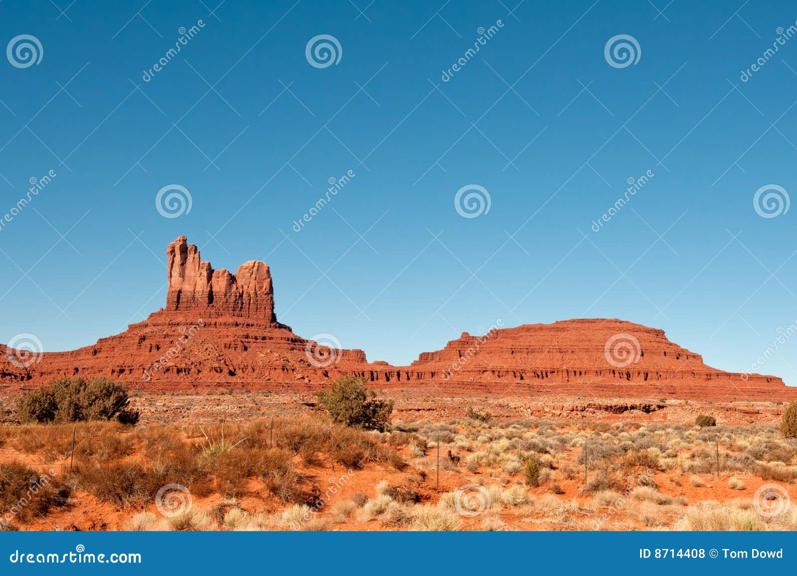 Monument Valley scenic stock photo. Image of plateau, outdoors - 8714408