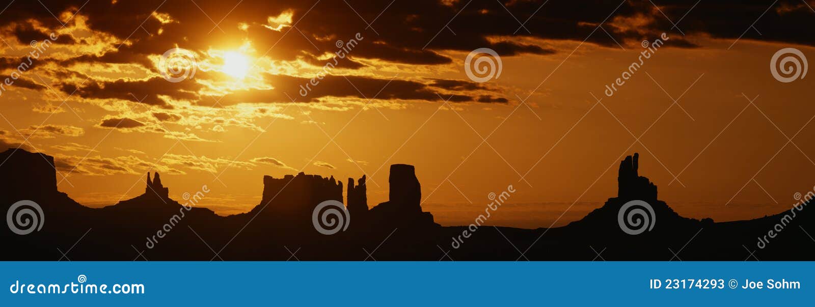 Monument Valley at sunrise stock image. Image of ecology - 23174293