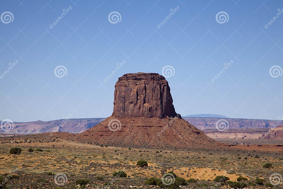 Monument Valley stock photo. Image of canyon, four, isolated - 80051200