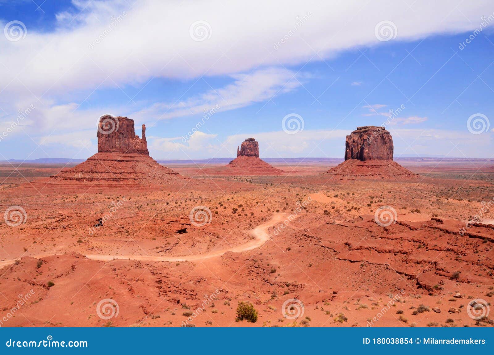 Monument Valley viewpoint stock photo. Image of landscape - 180038854