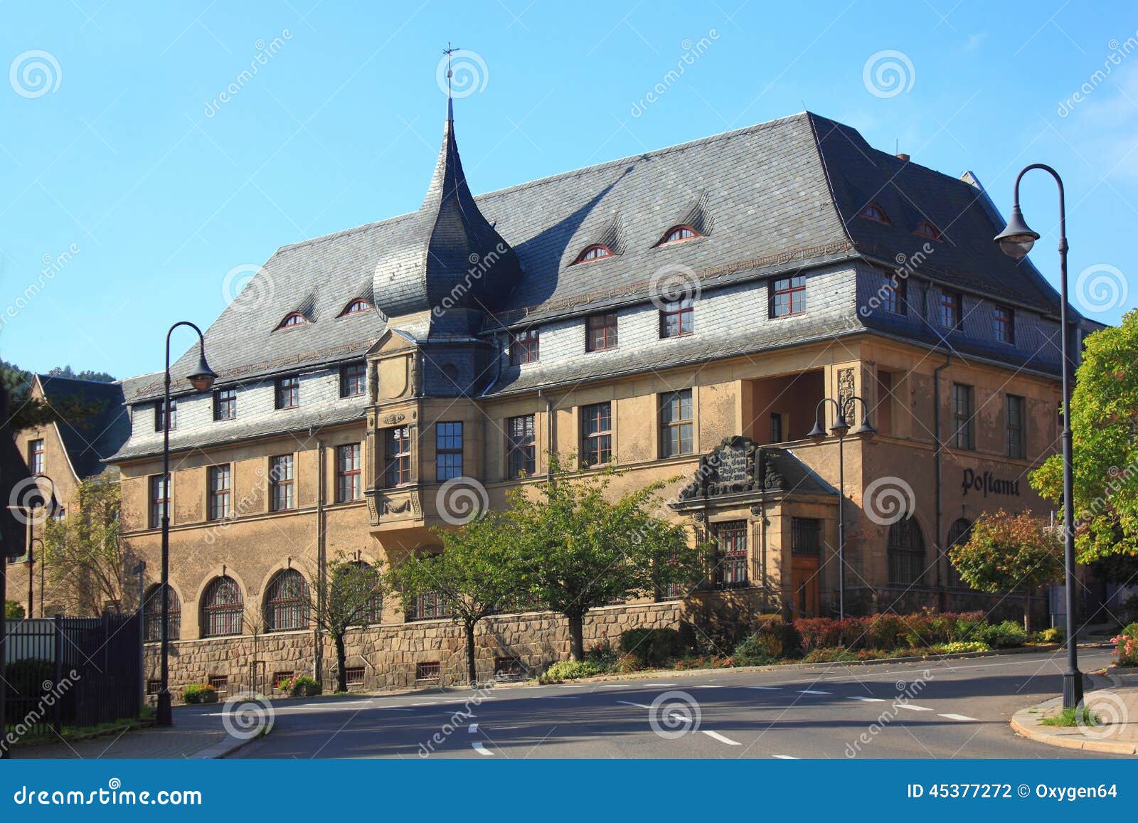 Monument in Waldheim stock photo. Image of historic, saxony - 45377272