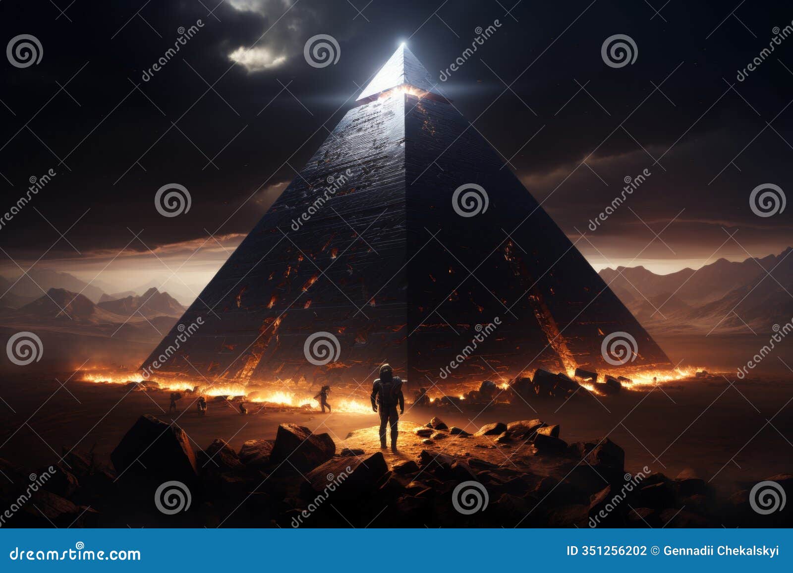 Monumental Architecture a Single Color Representation of Famous ...