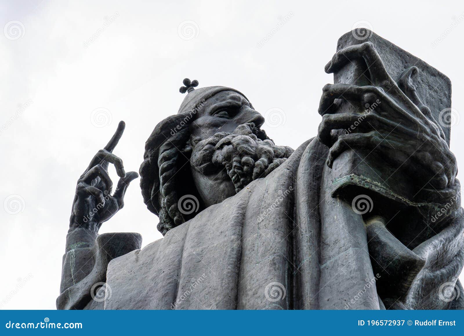 Monumental Bronze Statue of Bishop Gregory of Nin, Grgur Ninski, Split ...