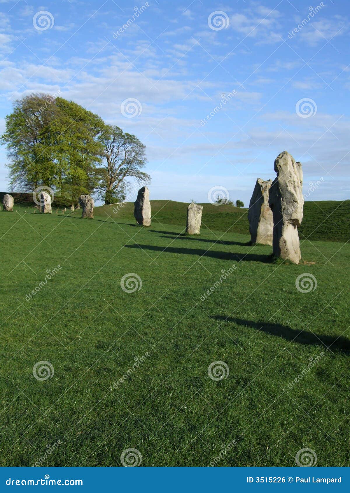 Monumental stone stock photo. Image of countryside, avebury - 3515226