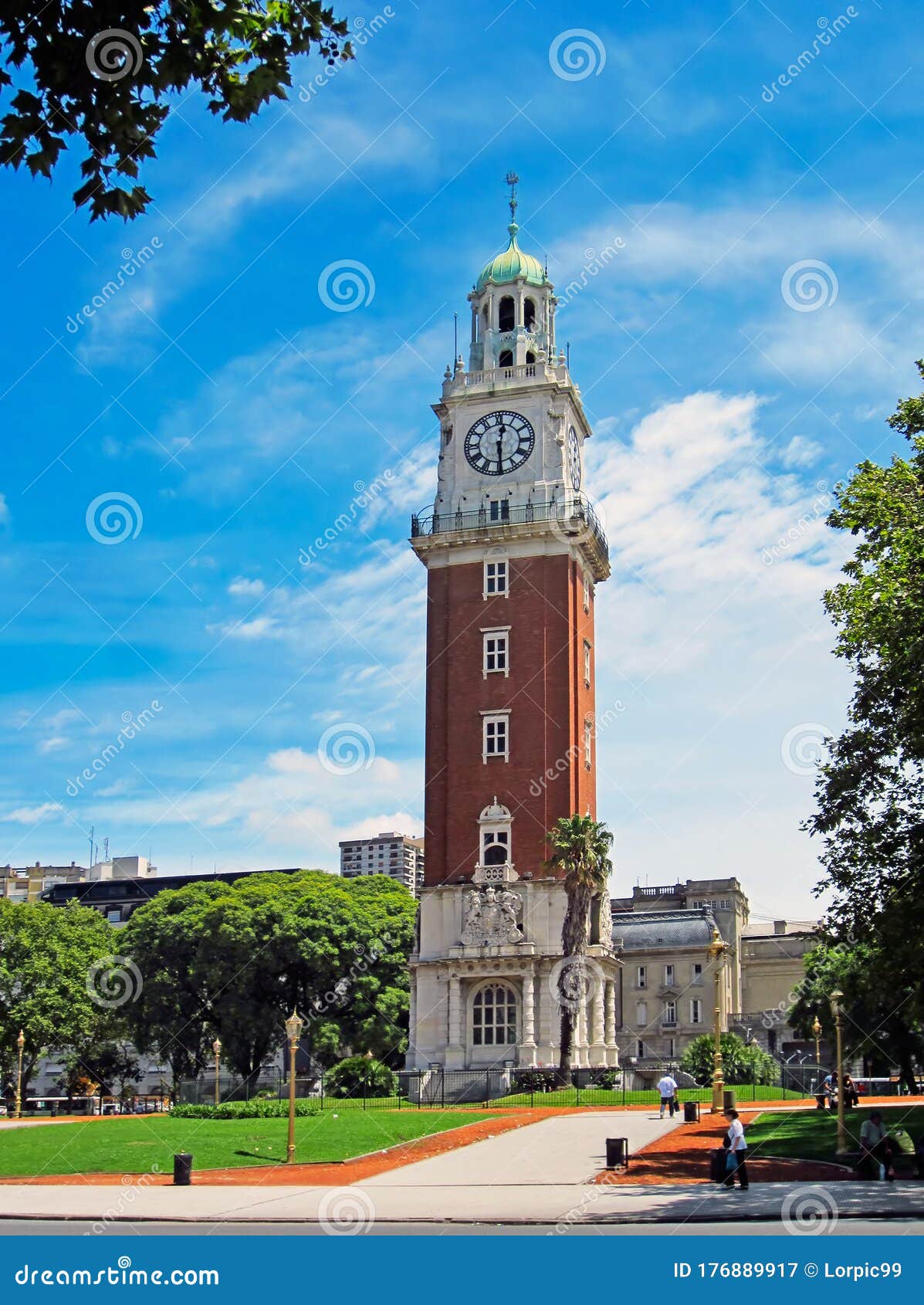 Monumental Tower in Buenos Aires, Argentina Editorial Photography ...