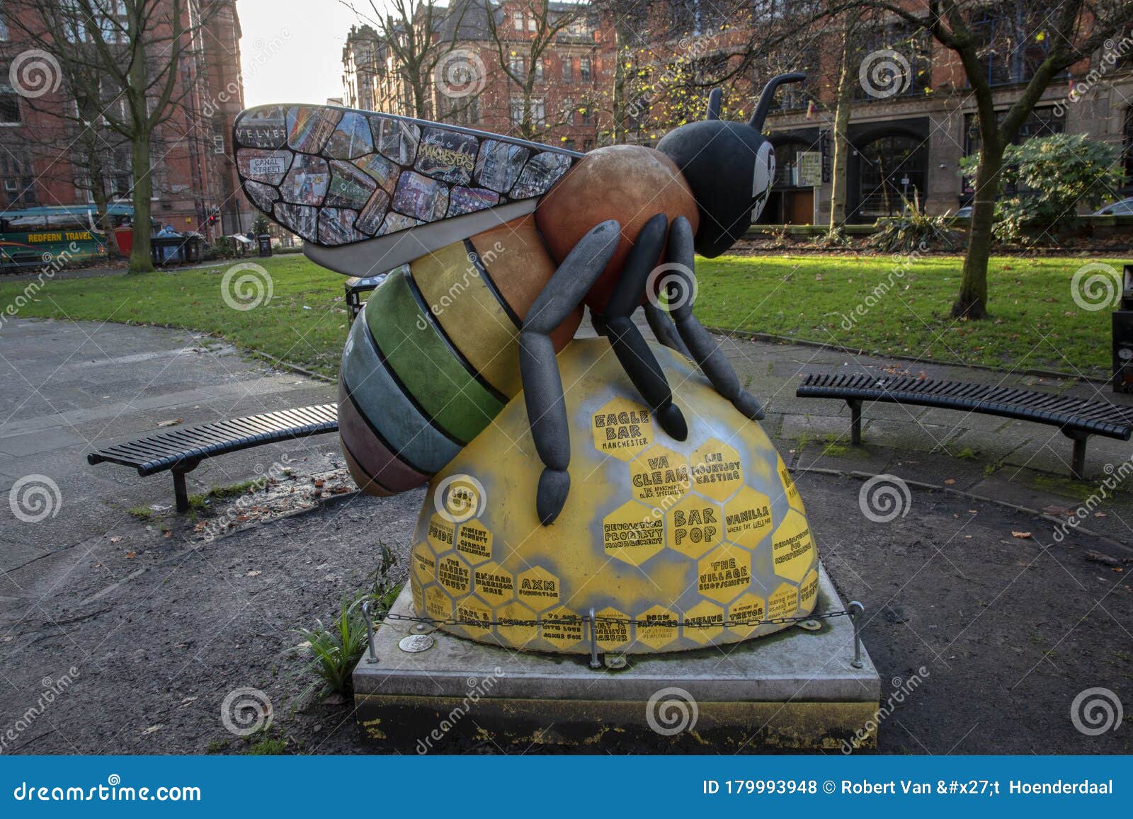 Monumento a Alan Turing En Manchester Inglaterra 2019 Foto de archivo ...