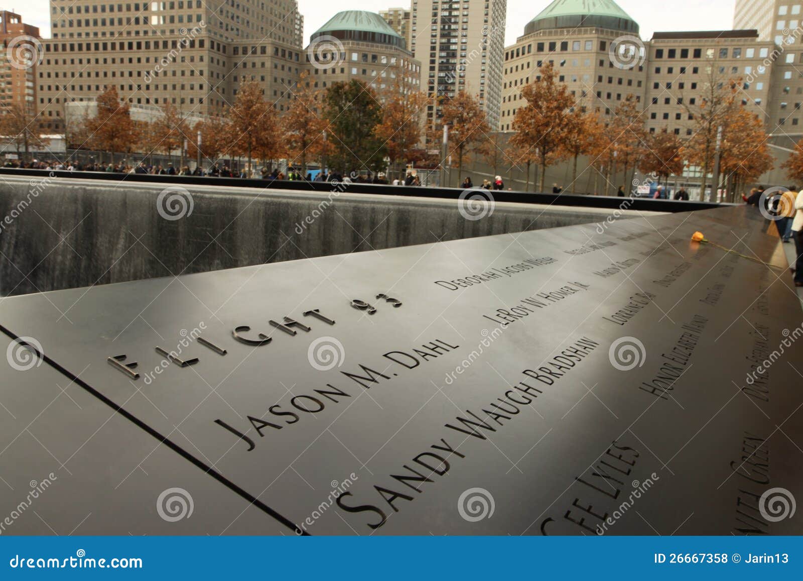 Monumento de 9-11-2001 foto de archivo editorial. Imagen de mundo ...
