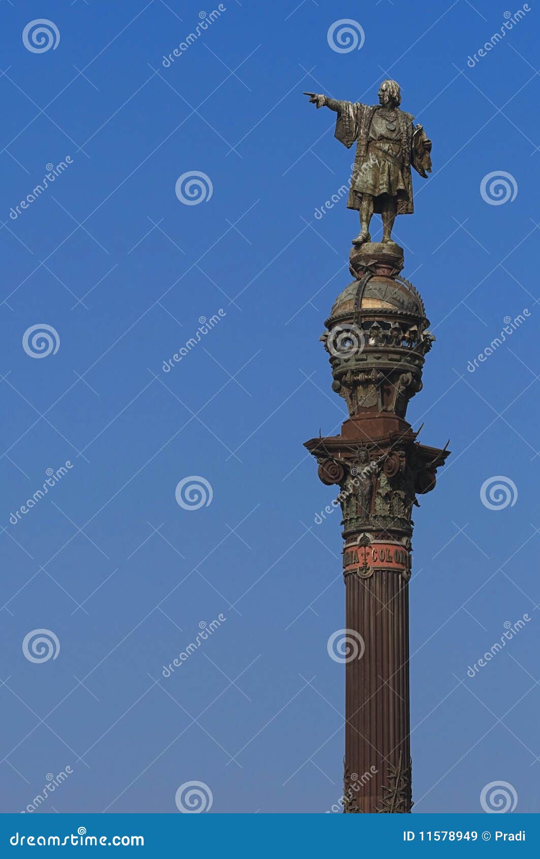 Monumento De Christopher Columbo Imagem de Stock - Imagem de ...