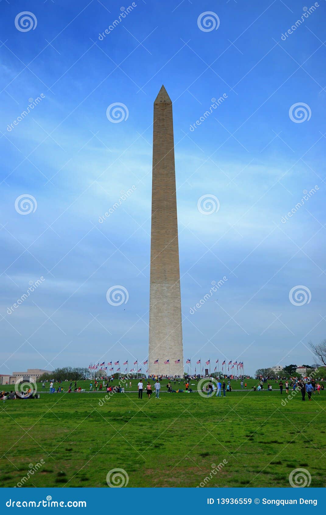 Monumento De George Washington. Imagem de Stock Editorial - Imagem de ...