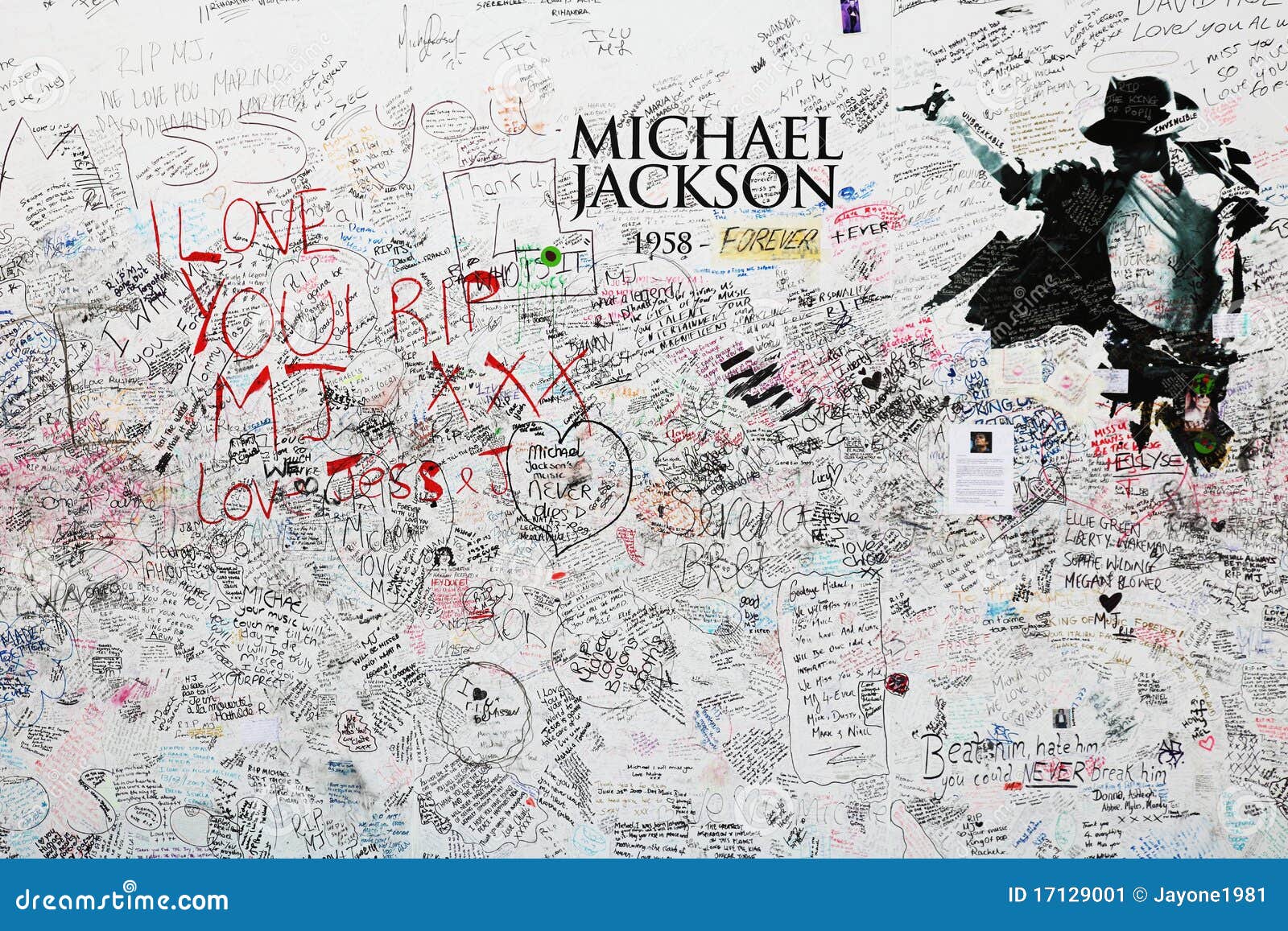Monumento De Michael Jackson Foto editorial - Imagen de celebridad ...