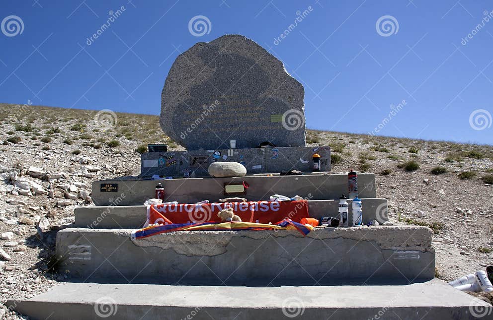 Monumento de Tom simpson imagen de archivo editorial. Imagen de paisaje ...