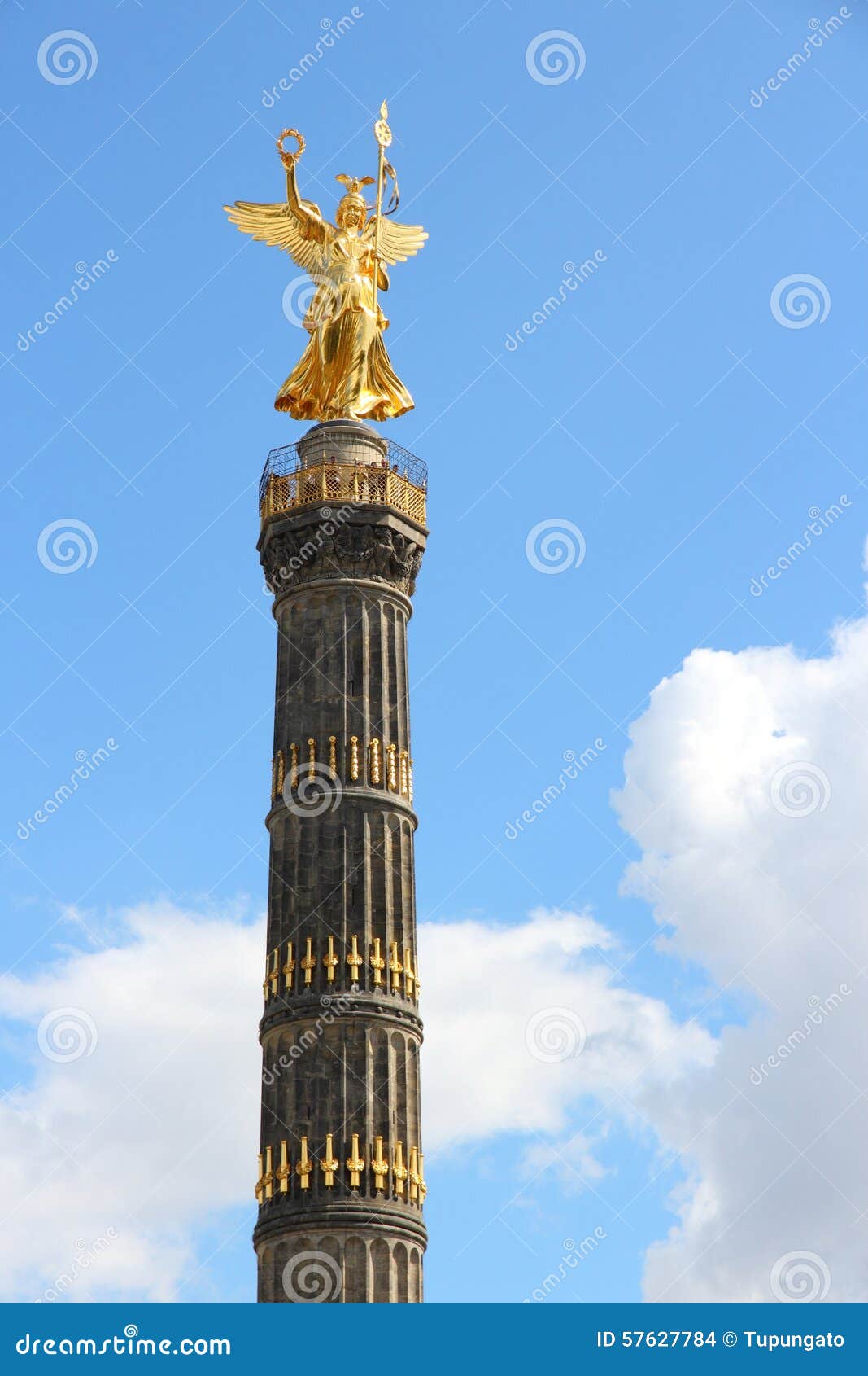 Monumento di Berlino fotografia stock. Immagine di architettura - 57627784