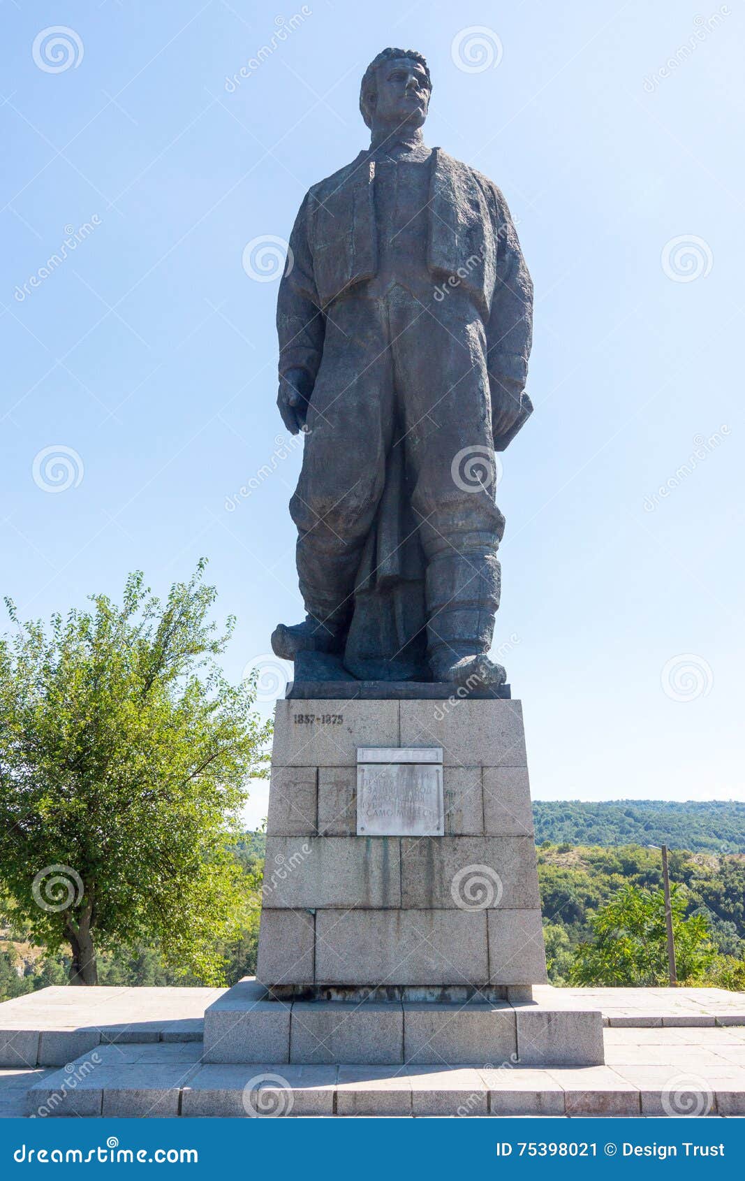 Monumento Di Vassil Levski Lovech, Bulgaria Immagine Stock - Immagine ...