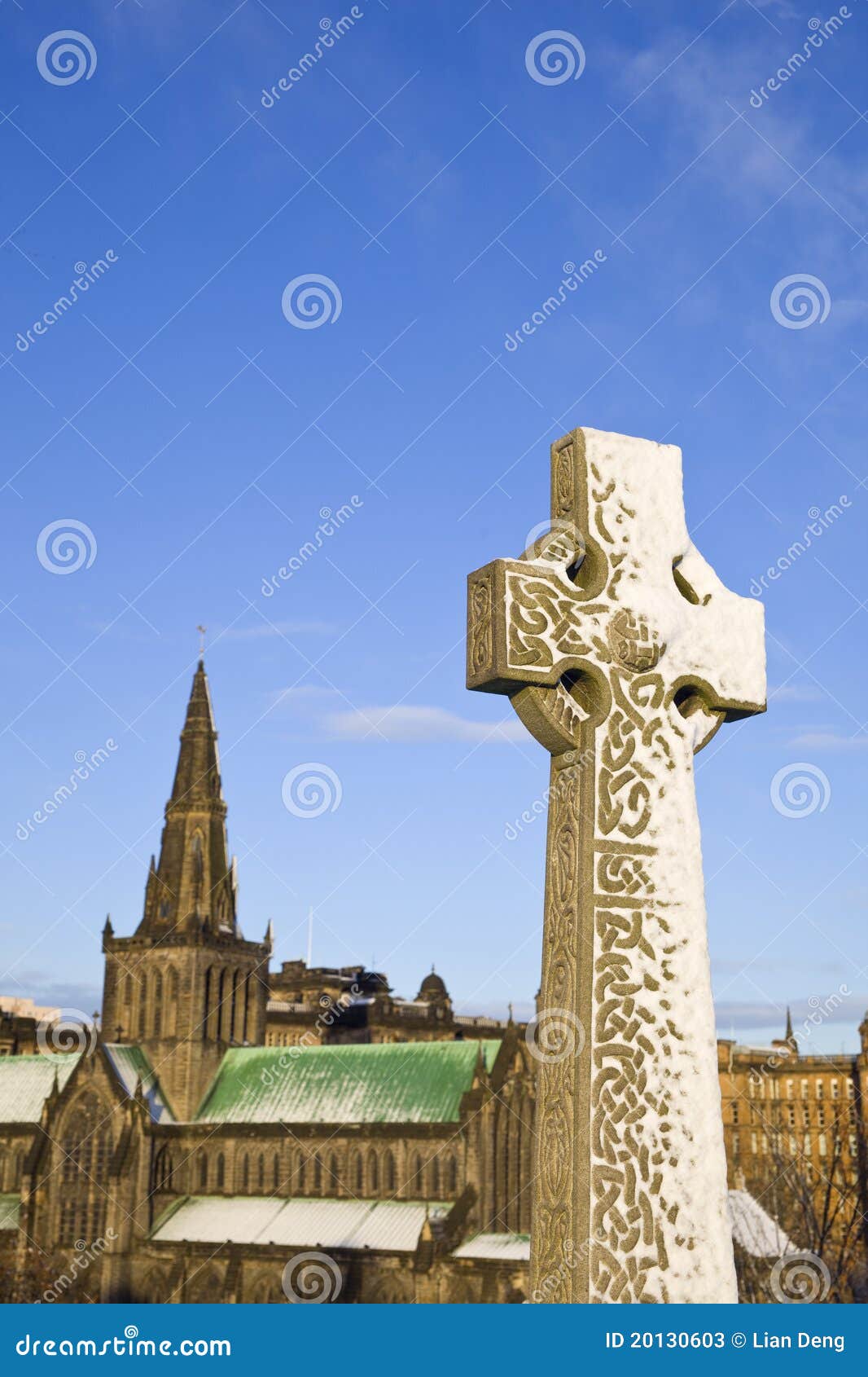 Monumento E Catedral De Glasgow Imagem de Stock - Imagem de britânica ...