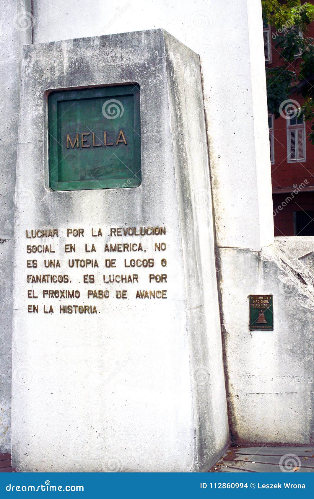 Monumento Em Havana, Cuba a Mella Imagem de Stock Editorial - Imagem de ...