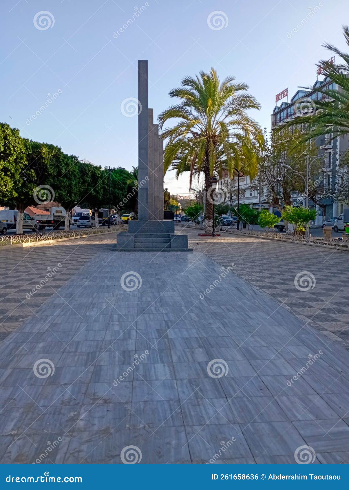Monumento en jijel algeria foto de archivo. Imagen de monumento - 261658636
