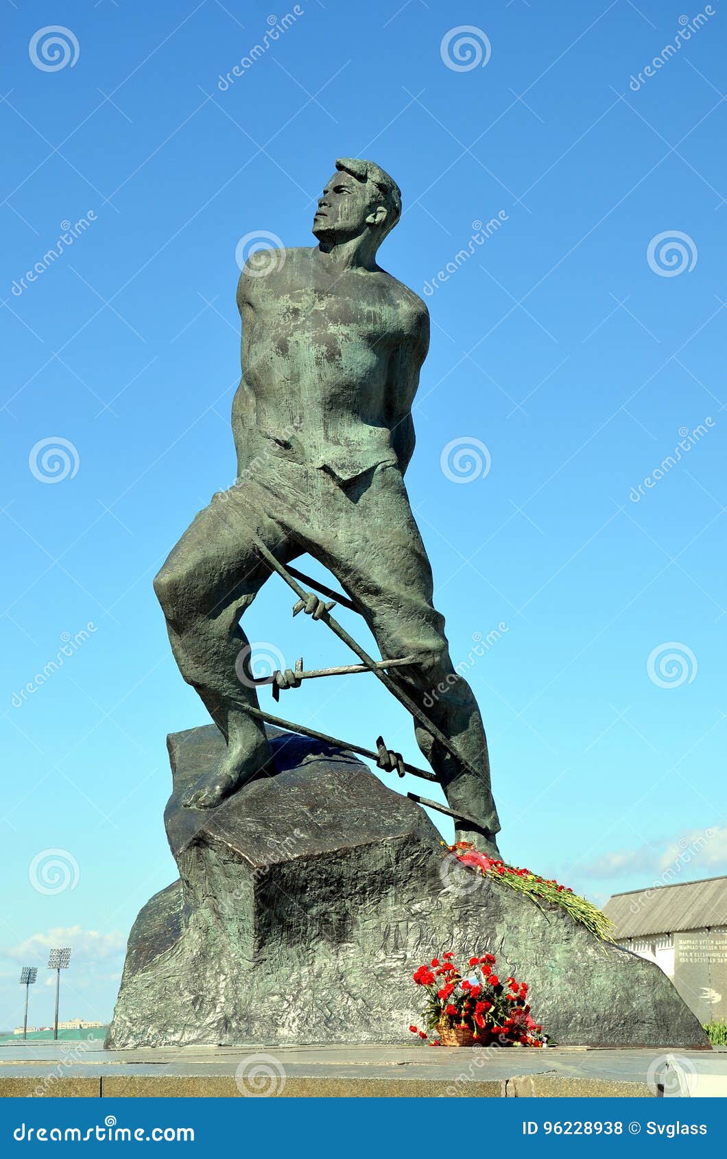 Monumento a Musa Jalil foto de archivo editorial. Imagen de grande ...