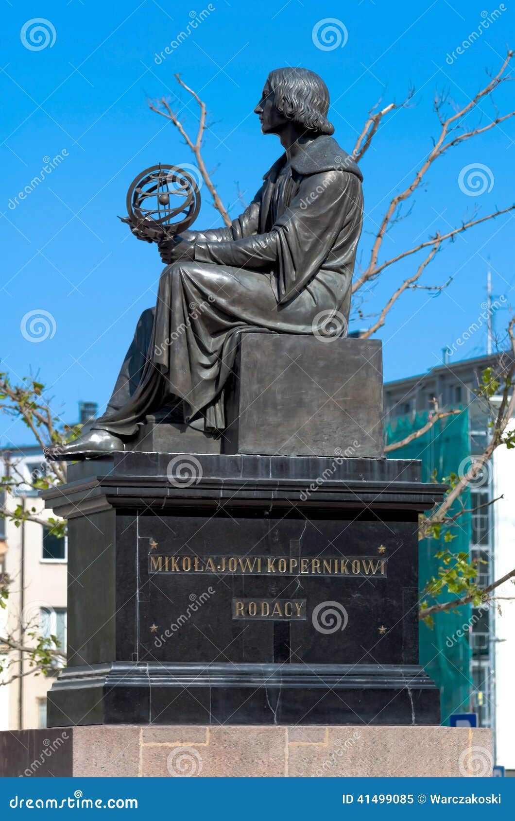 Monumento a Nicolas Copernicus Imagem de Stock - Imagem de arte, pessoa ...