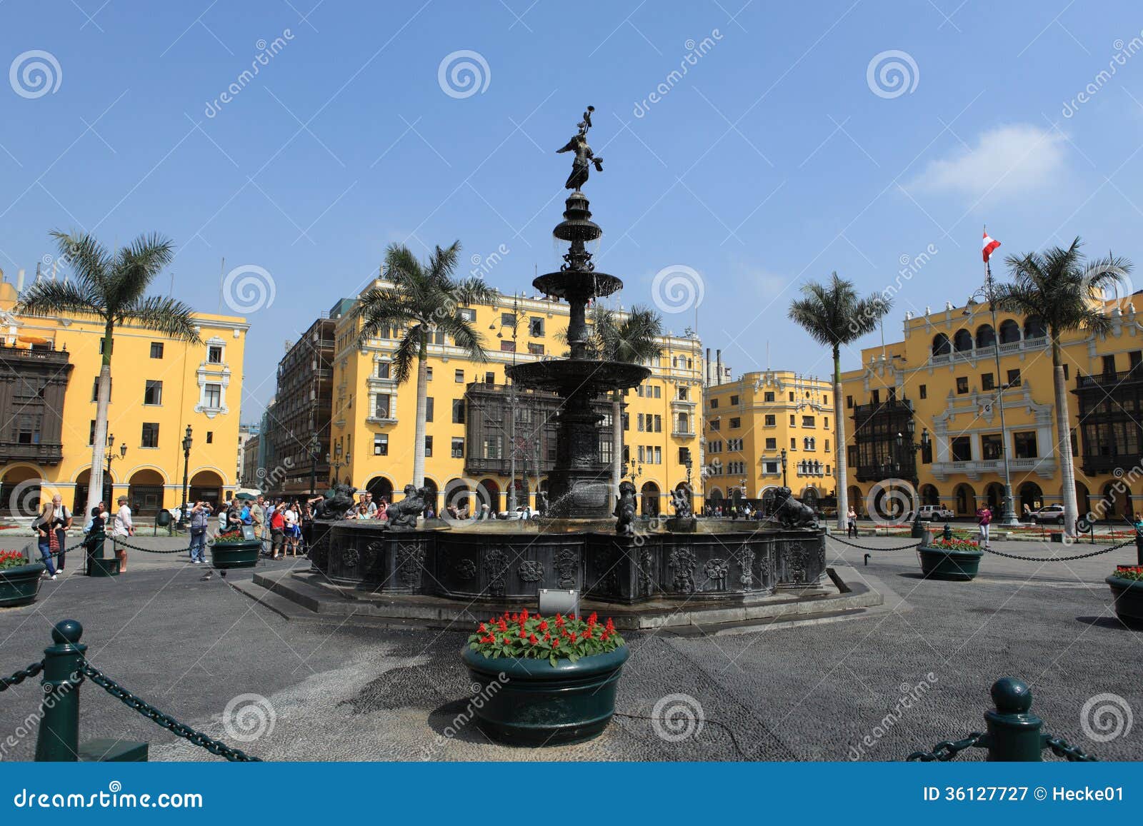 Monuments of Lima editorial photography. Image of south - 36127727