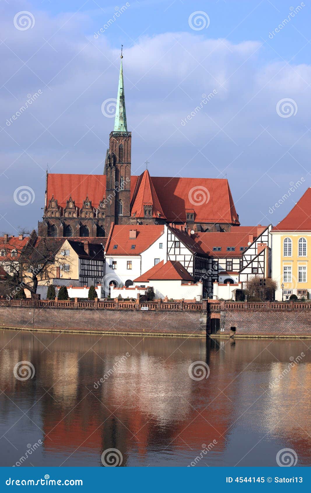 Monuments in Wroclaw, Poland Stock Image - Image of landmark, colorful ...
