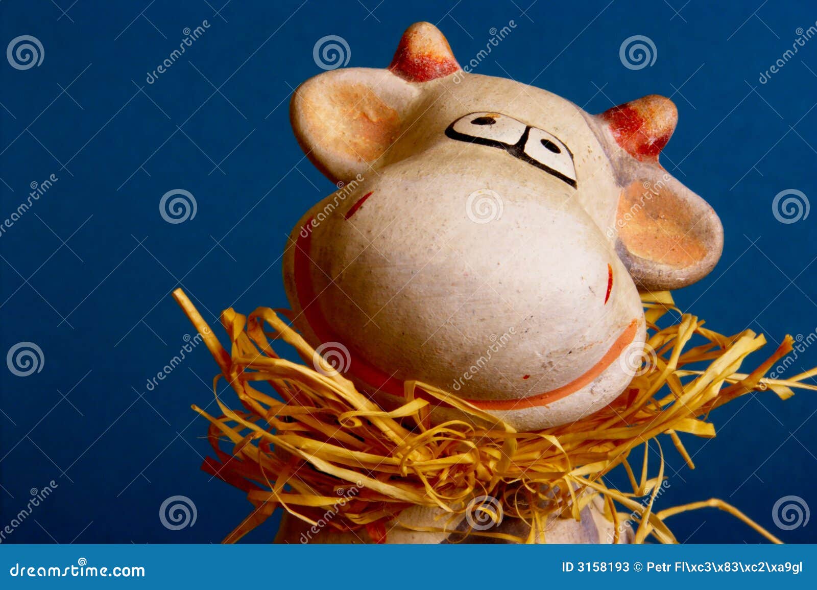 Moo-cow muzzle stock image. Image of pottery, small, chuckle - 3158193