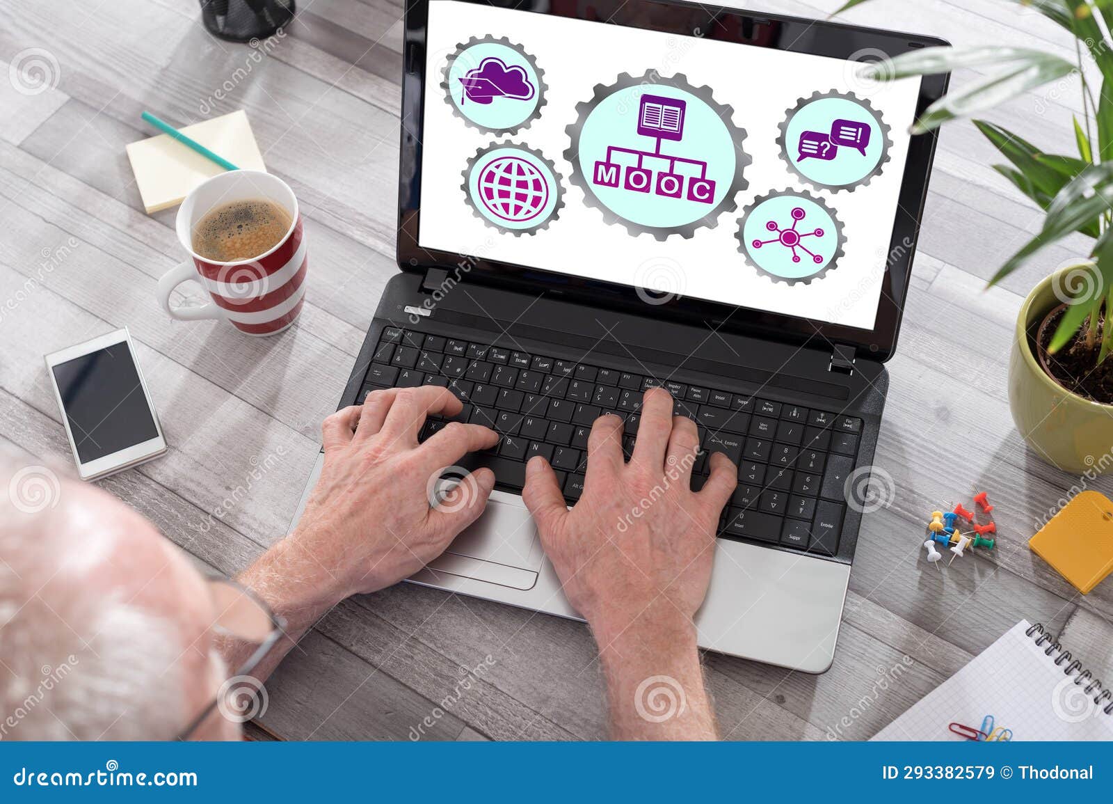Mooc Concept on a Laptop Screen Stock Image - Image of education, mooc ...
