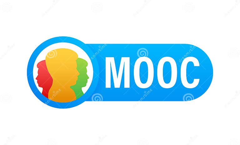 MOOC - Massive Open Online Course Icon, Label, Badge. Vector Stock ... MOOC - Massive Open Online Course Icon, Label, Badge. Vector Stock ...