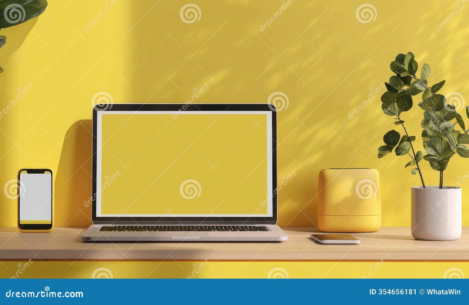 Moodboard Computer Devices Mockup Kit Stock Image - Image of cyber ...