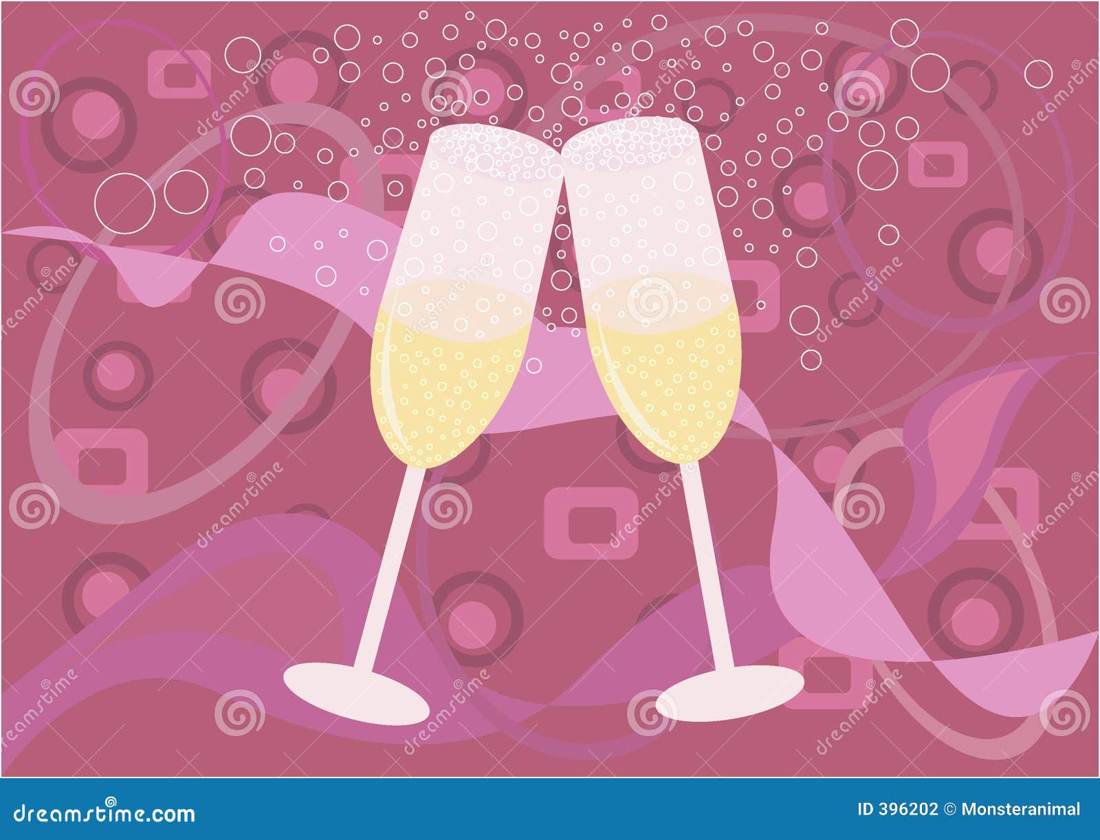In the Mood for the Bubbles... Stock Illustration - Illustration of ...