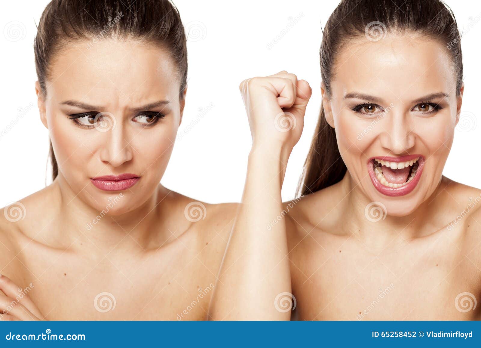 Mood changing stock photo. Image of cheerful, expression - 65258452